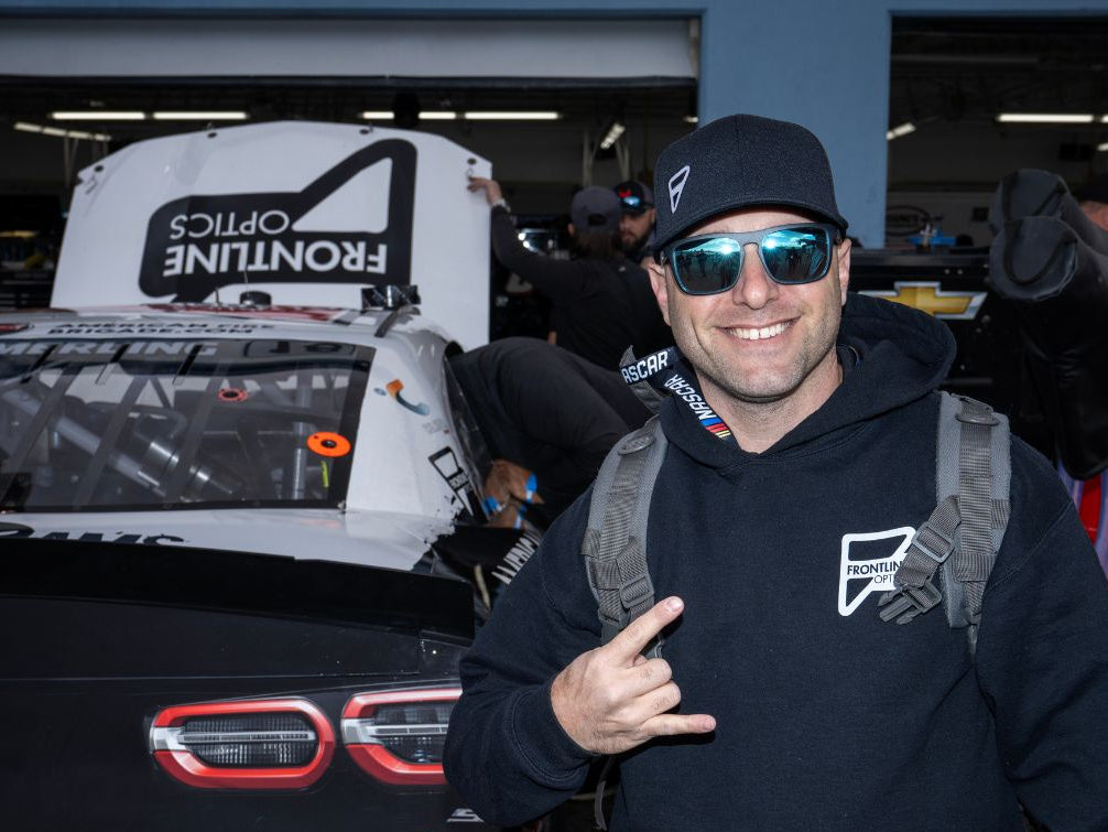 Frontline Optics Goes To NASCAR